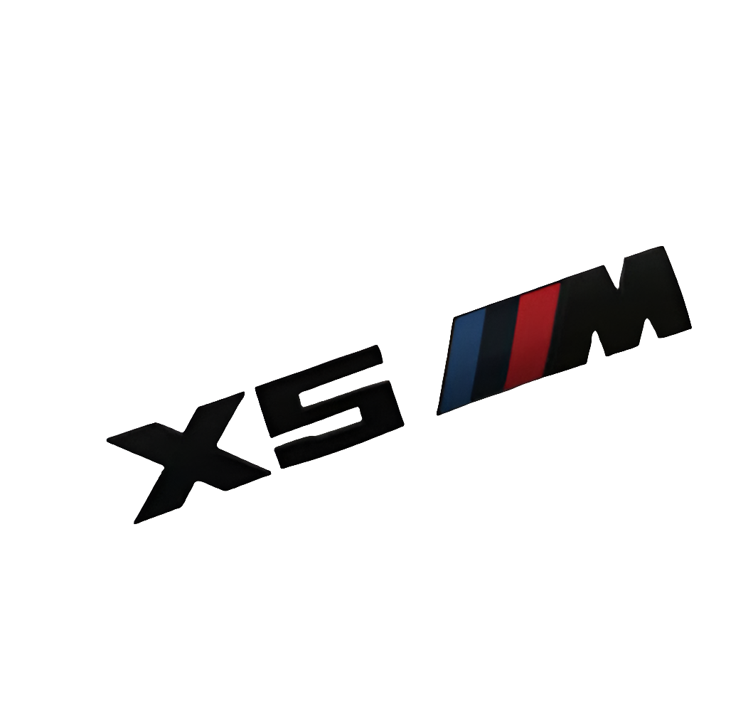 BMW X5M Black Emblem – SMD Automotive